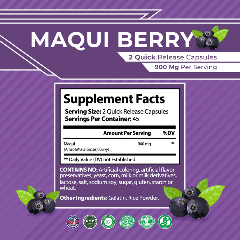 Maqui Berry Capsules – Oomph Naturals