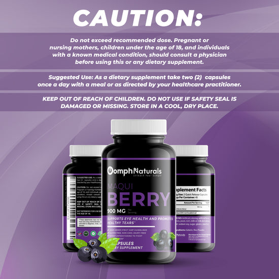 Maqui Berry Capsules – Oomph Naturals